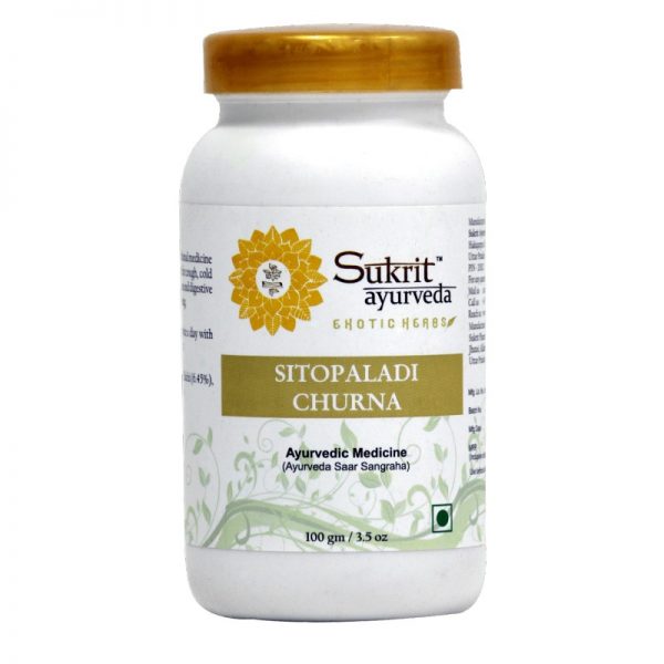 Sitopaladi Churna - Sukrit Ayurveda